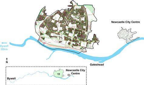 Selected Case Study Area Area In Relation To Geographical