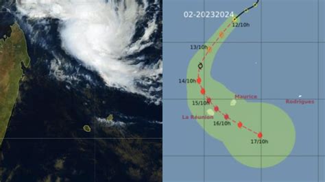 La R Union En Pr Alerte Jaune Cyclonique Avant Larriv E De La