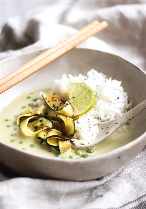 Vegan Green Curry Recipe Thai Style Sunberry Jam