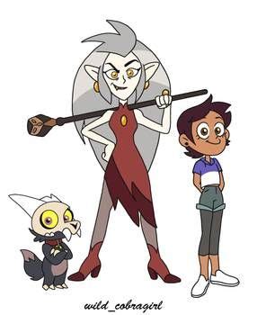 Luz King And Eda In The Owl House By Deaf Machbot On Deviantart Owl