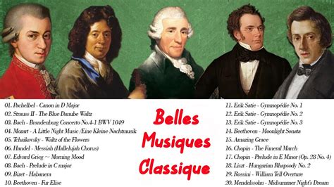 1 Heurs Musique Classique Relaxante Connu Pour Travailler Et Se