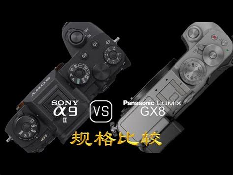 Sony A9 II 与 Panasonic Lumix GX8 的规格比较 YouTube