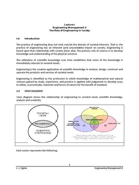 lecture 1 role of engineer in society 001 pdf engineering creativity
