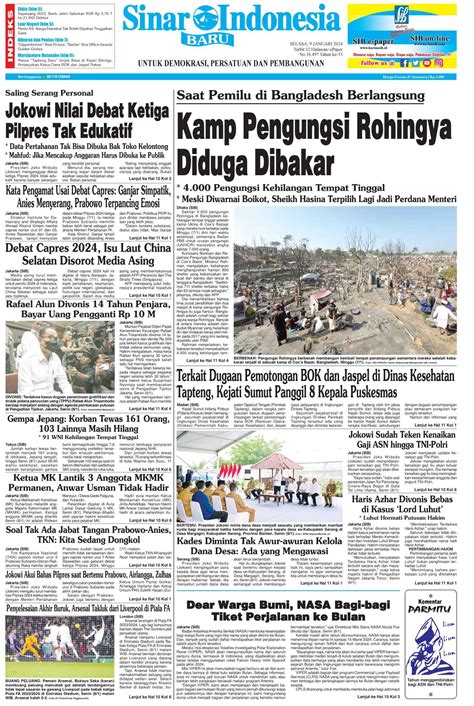 Epaper Harian Sinar Indonesia Baru