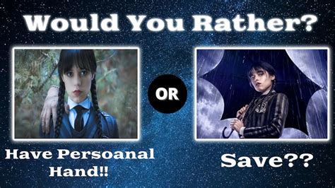 Would You Rather Wednesday Edition YouTube
