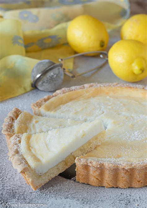 Crostata Di Ricotta Al Limone Profumata Delicata E Golosa