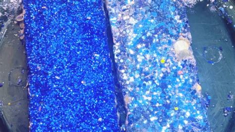 ASMR Gym Chalk With Confetti Topped With Cornstarch Oddly