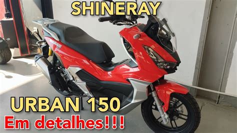 Nova Shineray URBAN 150 EFI EM DETALHES CONFIRA ESSE SUPER