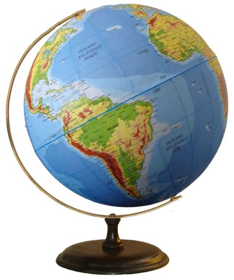 La forma de la tierra y los mapas Forma de la tierra Globo terráqueo