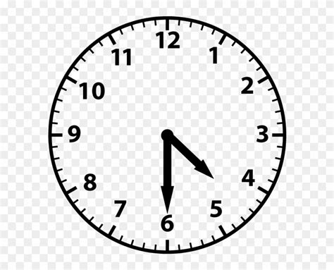 0430 Clocks To The Hour And Half Hour Free Transparent PNG Clipart
