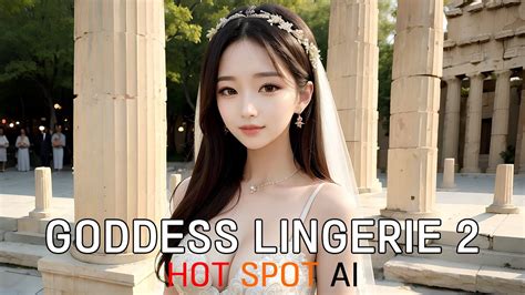 AI Art Lookbook Goddess Wedding Lingerie Fashion Show 4K Underwear