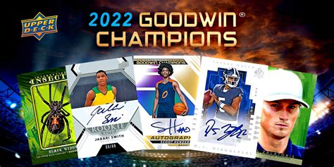 Upper Deck Goodwin Champions Trading Cards Checklist