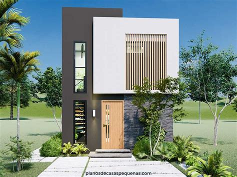 Descobrir 75 imagem fachadas casas pequeñas dos pisos Abzlocal mx