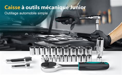 Goywato Caisse A Outil Complete Pcs Boite A Outils Mallette