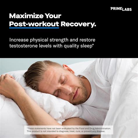 Prime Labs Prime Test Night Duty Refuerzo Nocturno De Testosterona Y