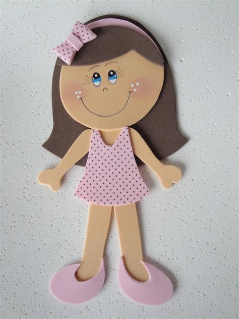 Artesanatos Bibi Bonequinhas De E V A Trabalhos Manuais
