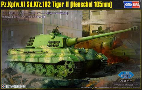 Hobby Boss Pz Kpfw Vi Sd Kfz Tiger Ii Henschel Mm