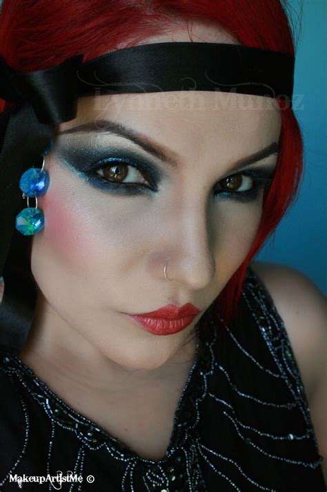 Make Up Artist Me 1920s Dramatic Makeup Look Makeup Artist Me 1920s