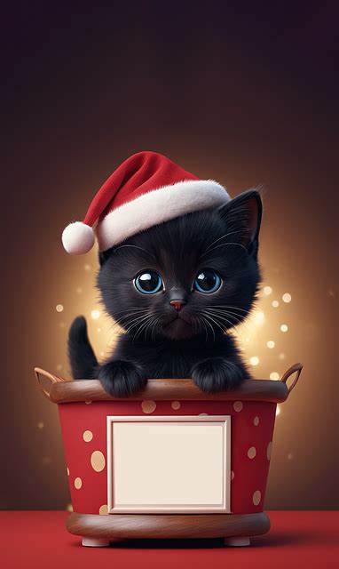 Ai Generiert Katze Schwarze Kostenloses Bild Auf Pixabay Pixabay