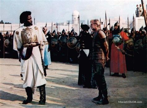 The Long Ships Publicity Still Of Sidney Poitier Richard Widmark