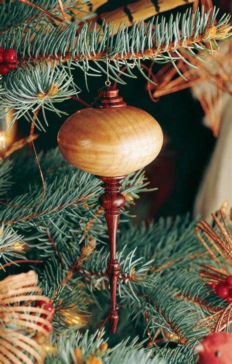 Wood Turned Christmas Ornament Popular Woodworking