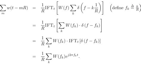 poisson summation formula