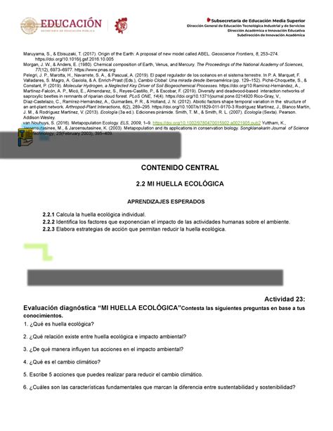 Huella Ecologica 2023 contaminación es la introducción de