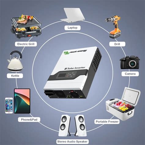 Must Energy Pv Vpm Kw V V Home Mppt Hybrid Solar Inverter
