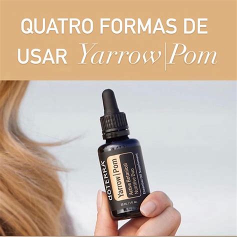 Formas De Usar O Yarrow Pom Leos Essenciais Doterra Doterra Leo
