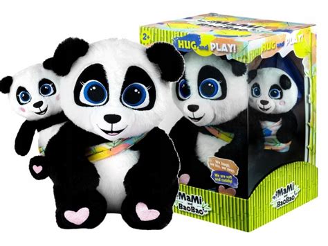 Panda Mi Interaktywny Maskotka Panda Mami I Dziecko Baobao