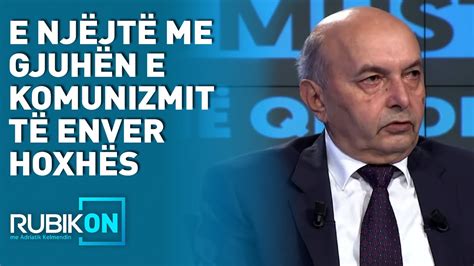 Mustafa Gjuha e Vjosa Osmanit e njëjtë me gjuhën e komunizmit të