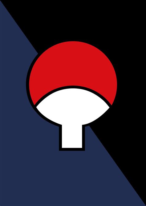 Naruto Poster Uzumaki Uchiha Clan Symbols By Mixposters On Etsy Dc