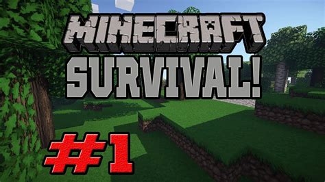 Minecraft Survival Ep Primeira Noite Youtube