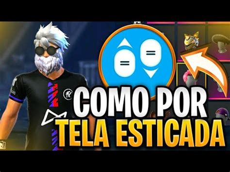 COMO ESTICAR A TELA DO FREE FIRE NA NOVA ATUALIZAÇÃO 2023 MOBILE E