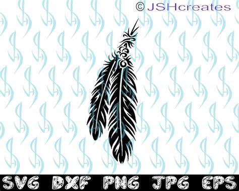 Feathers Svg Feathers Native American Svg SVG Clipart Etsy Canada