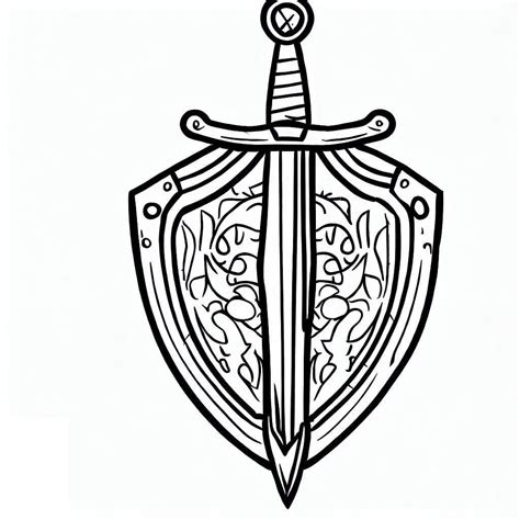 Dibujos De Escudo Para Colorear Dibujos Online