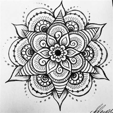 43 Easy Mandala Art For Beginners Step By Step NabeelKhali