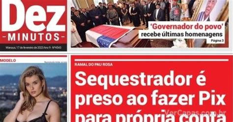 Capa Dez Minutos Edição Sexta 17 de Fevereiro de 2023