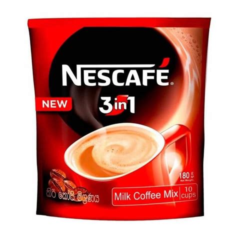 Nescafe In Instant Milk Coffee Creamy Latte Flavor 10 Sachets Packs