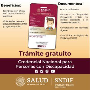 Así puedes tramitar tu credencial de discapacidad