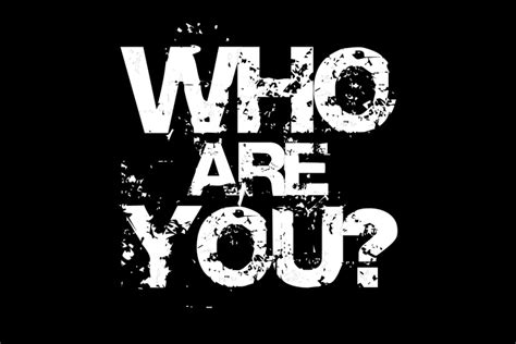 Who Are You SiOWfa15 Science In Our World Certainty And Controversy