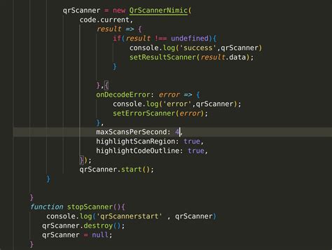 error · issue 199 · nimiq qr scanner · github