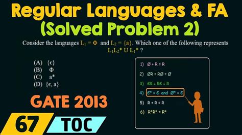 regular languages and finite automata solved problem 2 youtube