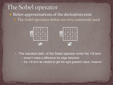 sobel operator solved 1 explain the principle of edge detection using t