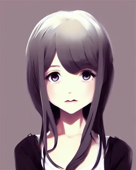 Cute Girl Illustration Concept Art Anime Manga Stable Diffusion
