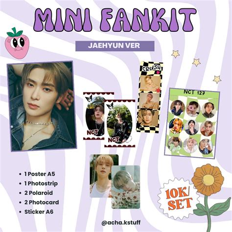 Jual Mini Fankit Kpop Nct Hampers Gift Box Kpop Murah Fankit