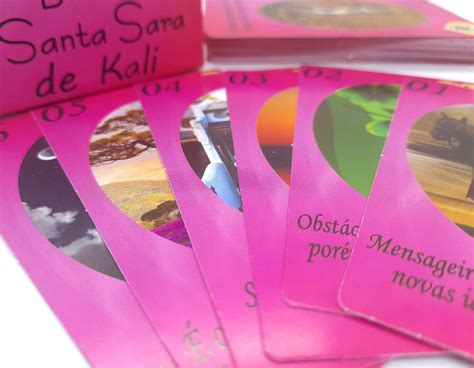 Baralho Santa Sara Kali Rosa 36 Cartas Autoexplicativas Flash Mystic