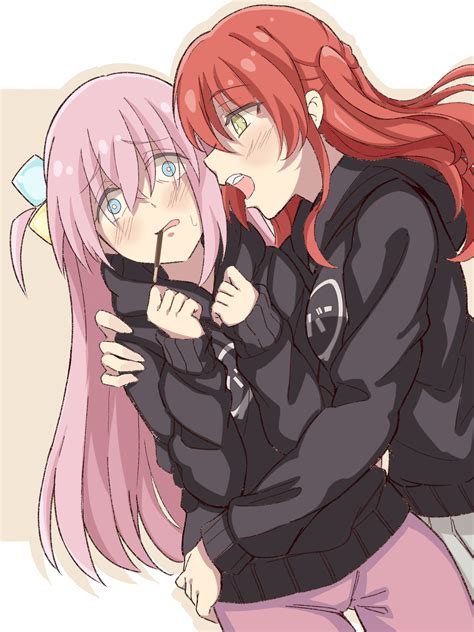 Gotoh Hitori And Kita Ikuyo Bocchi The Rock Drawn By Bd