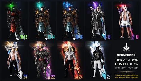 Weapon Glows Per Item Level R Lostarkgame