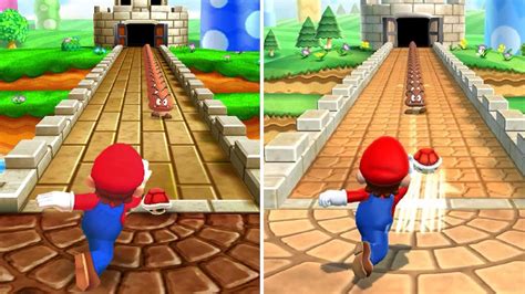 Mario Party The Top 100 Vs Mario Party Wii All Minigames Comparison
